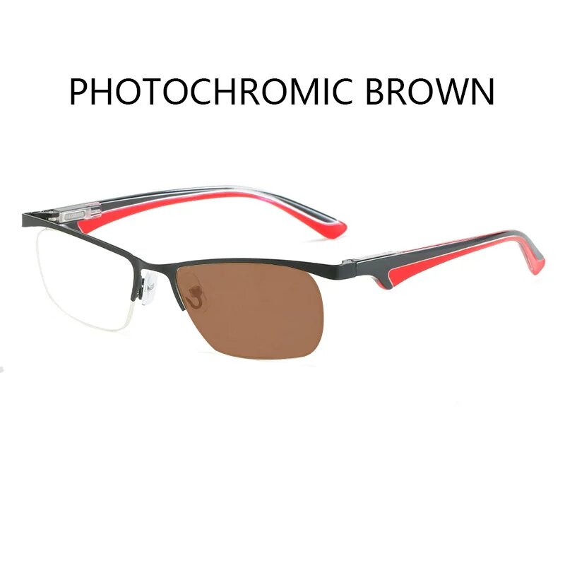 RBENN Фотохромные очки для чтения +1.5 Orange Photo Brown, +100