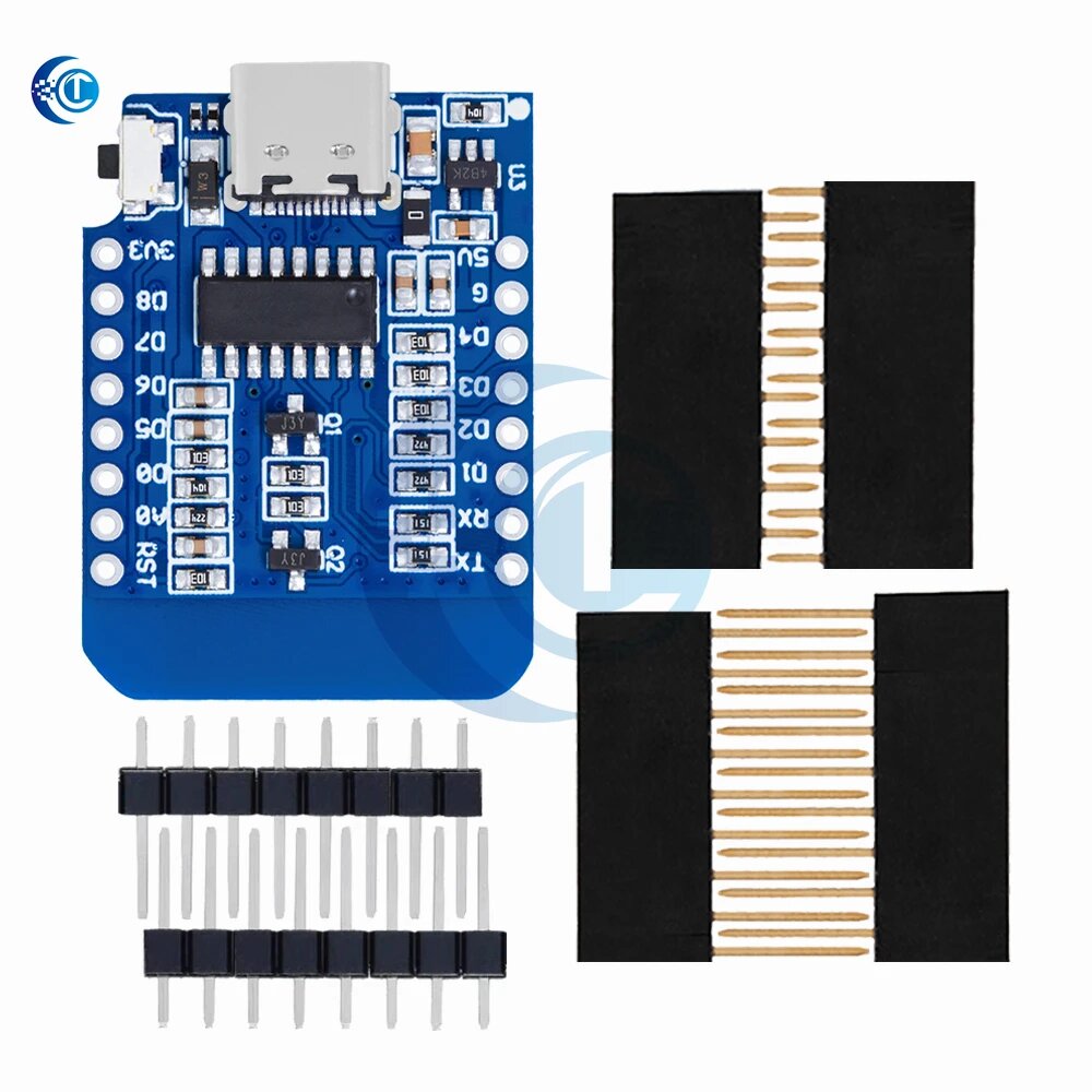 D1 Mini Type-C Wi-Fi модуль ESP-12F CH340 — фото 1