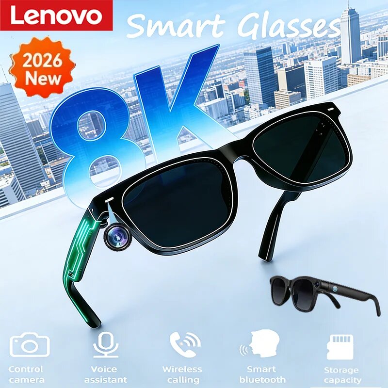 Lenovo D11 Умные очки Черные