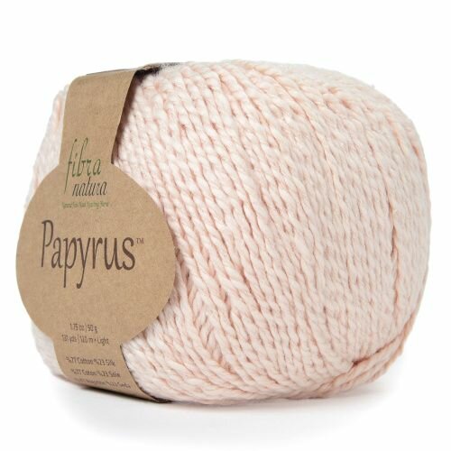 Пряжа Fibra Natura Papyrus 229-04 (5 мотков по 50г/120м) светлый персик