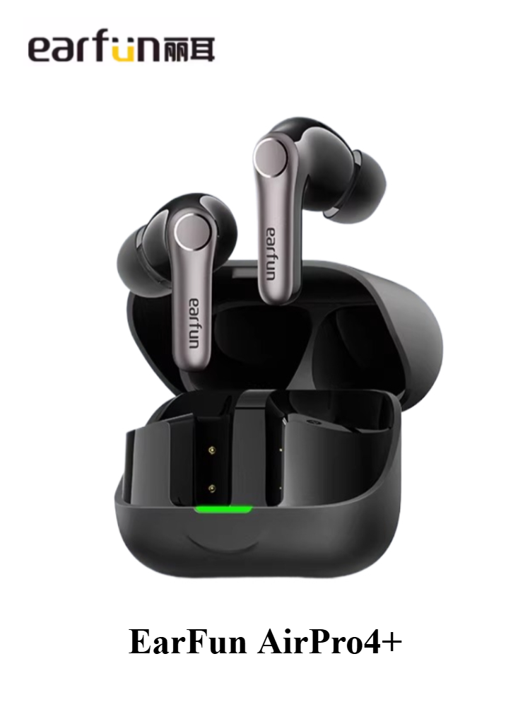 EarFun AirPro4+ Беспроводная Bluetooth-гарнитура Circle Iron с активным шумоподавлением и переводом AI