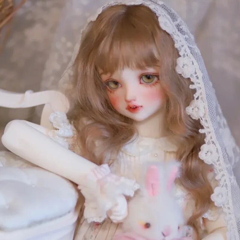 Кукла шарнирная BJD 1/3, голова, макияж, Tan Skin