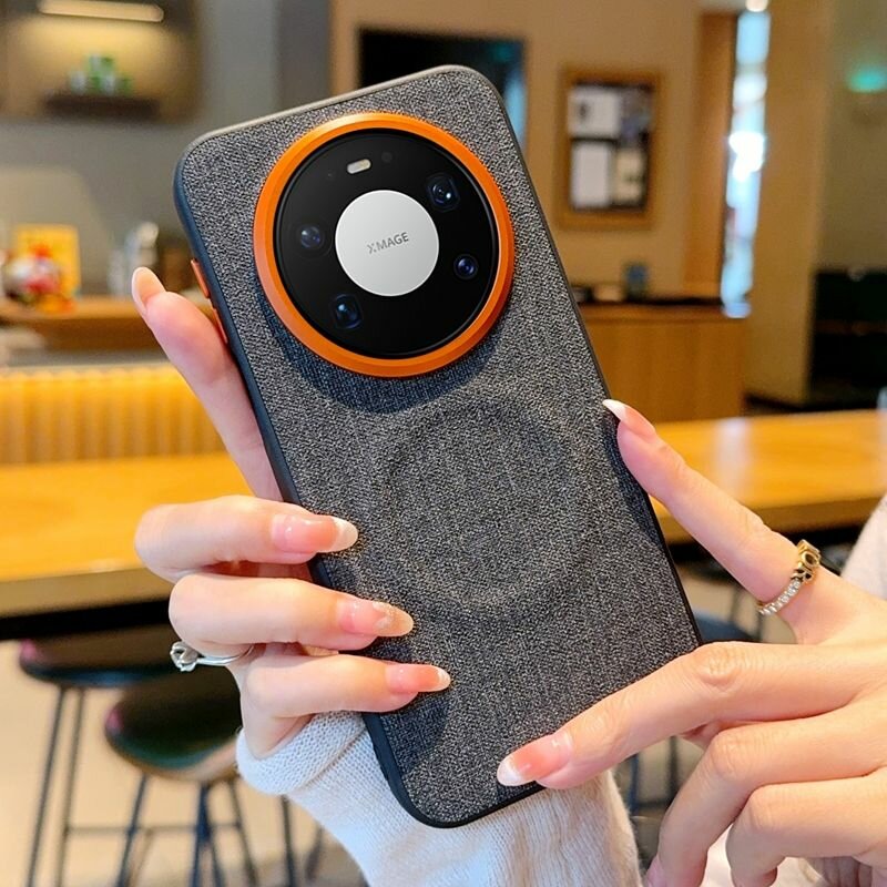 Чехол для Huawei Mate 80 pro/Хуавей Мате 80 Про Высококачественная ткани магнитная оболочка