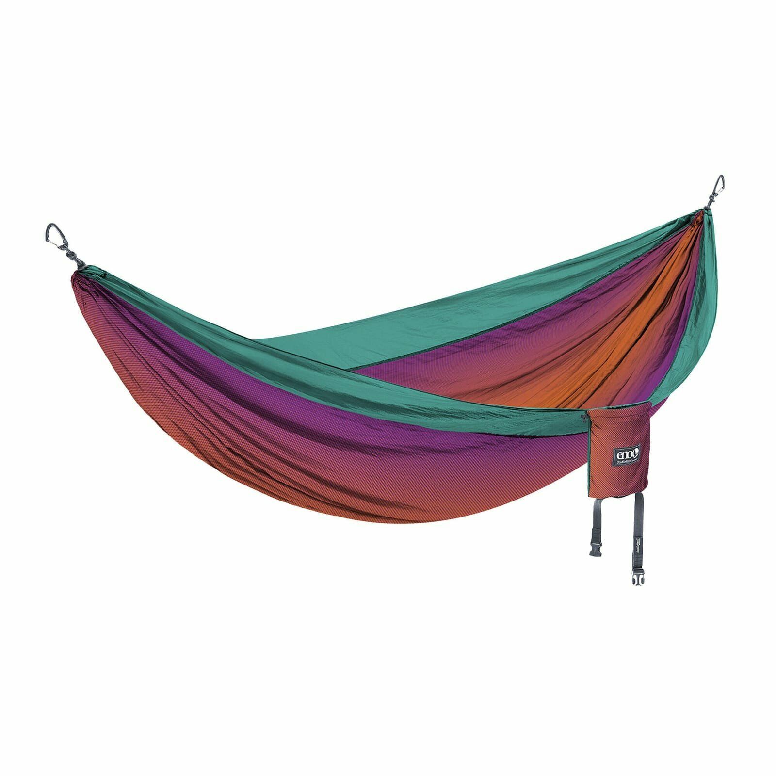 DECATHLON гамак ENO Double Nest Print, разноцветный, 192x290 см, нагрузка 181 кг