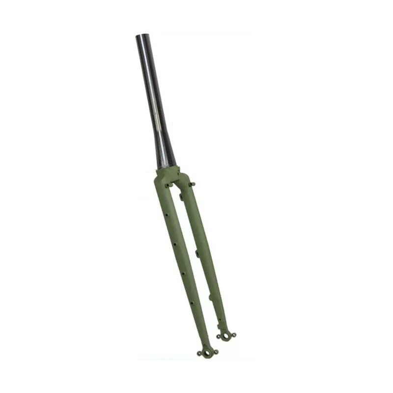Вилка для велосипеда, зеленая, Chromoly 27.5"/700C