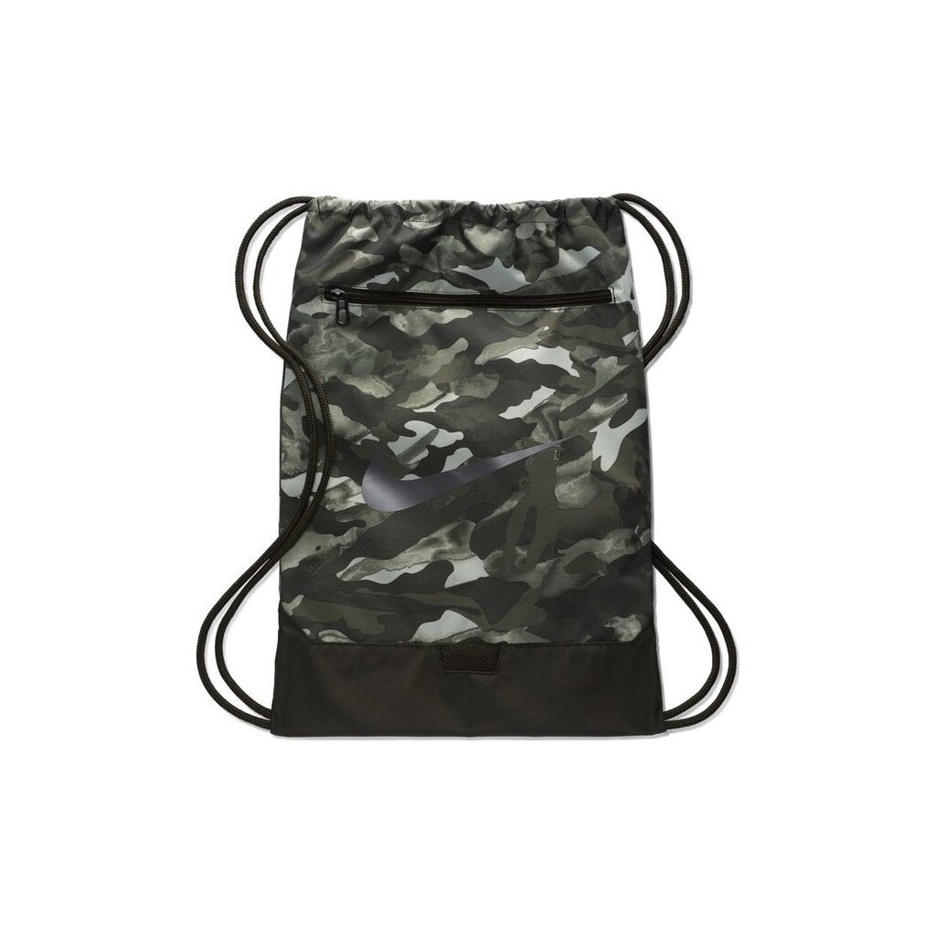 Сумка NIKE, фактура тиснение, красный/зеленый