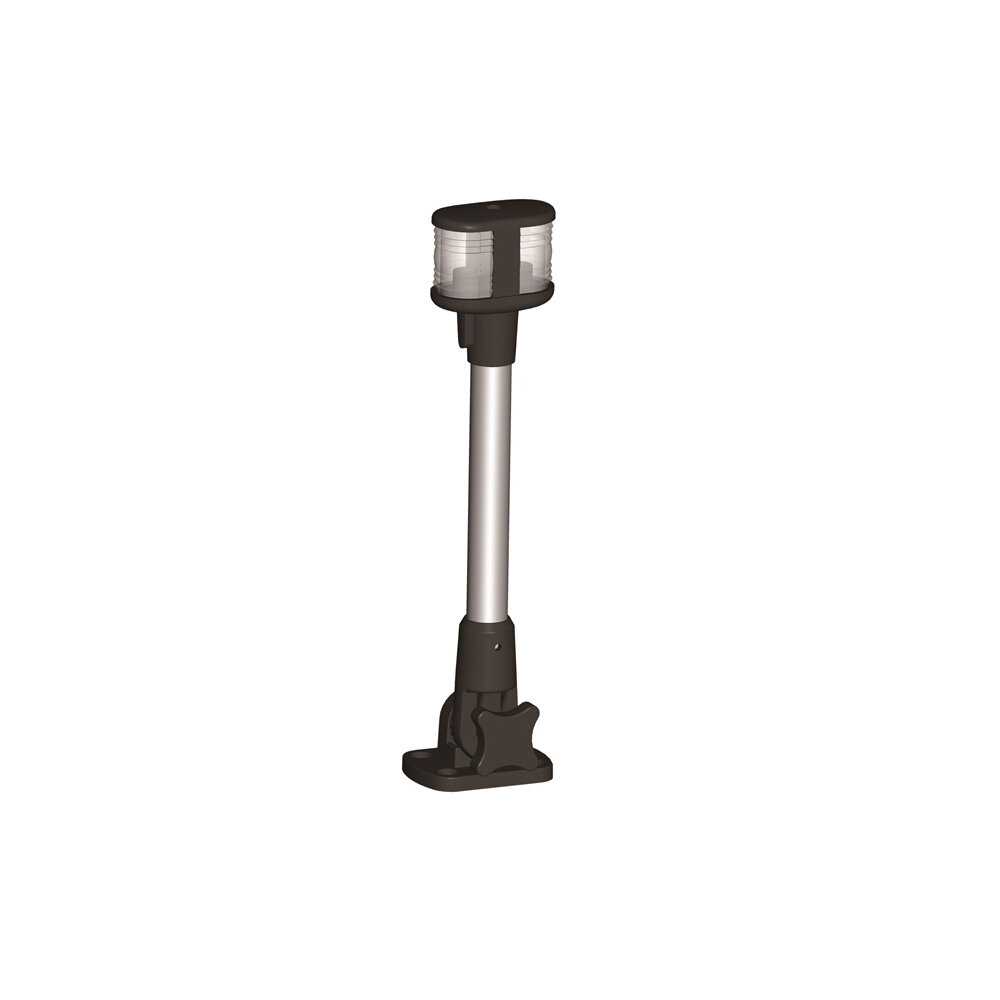 Топовый навигационный огонь AAA 12V, 2×8W, нержавеющая сталь, для лодок до 20 м