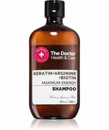 Шампунь для волос The Doctor Keratin + Arginine + Biotin Maximum Energy, 355 мл