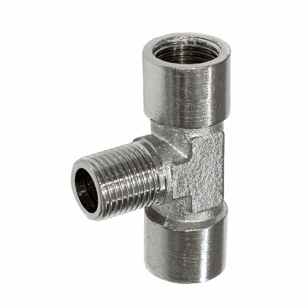 PI TOOLS Фитинг тройник T-1/8FMF резьбовой, для труб. Арт. 0625