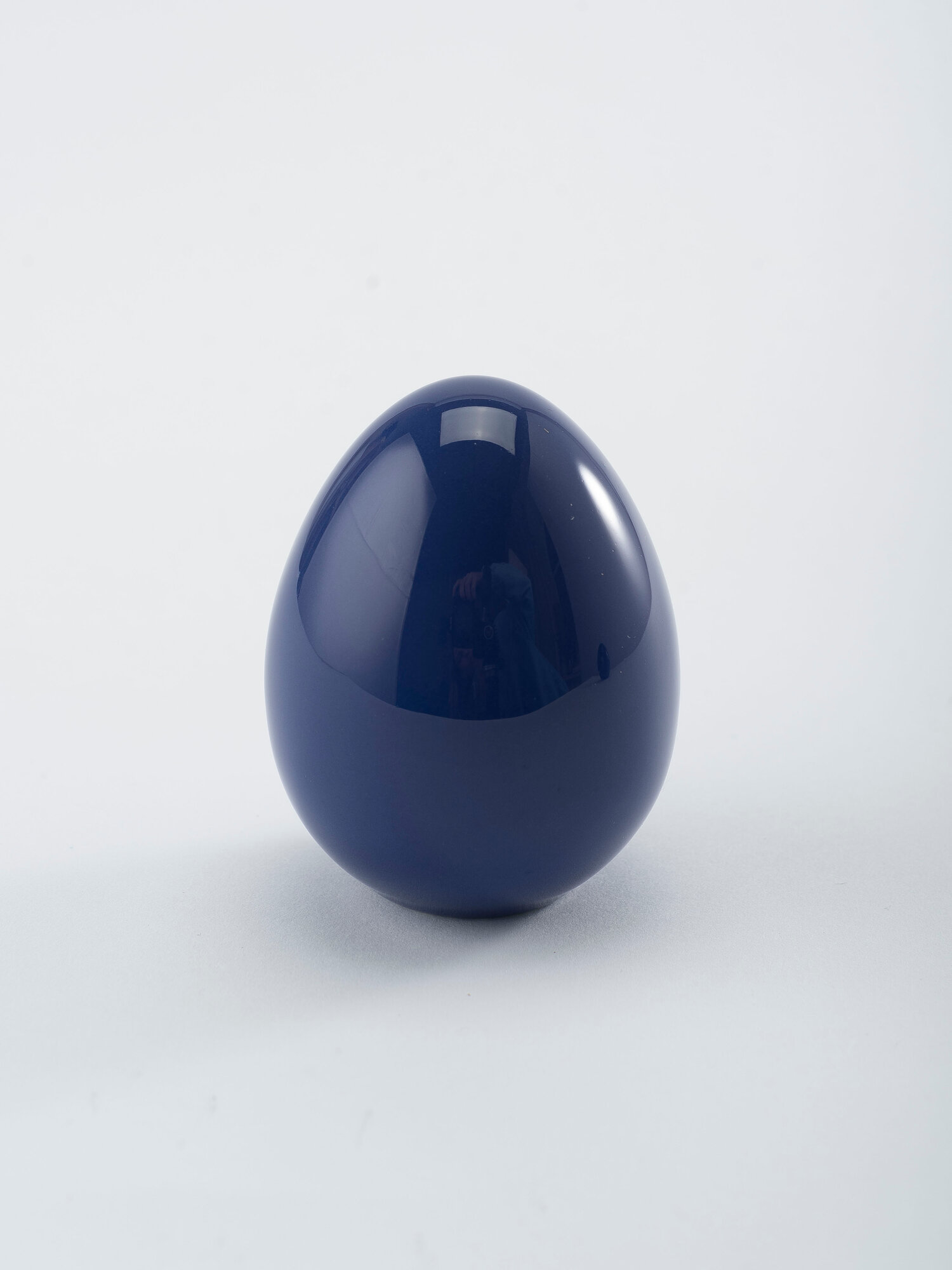 Пасхальное яйцо Hill & Mill Egg Small, керамика, 7см, индиго