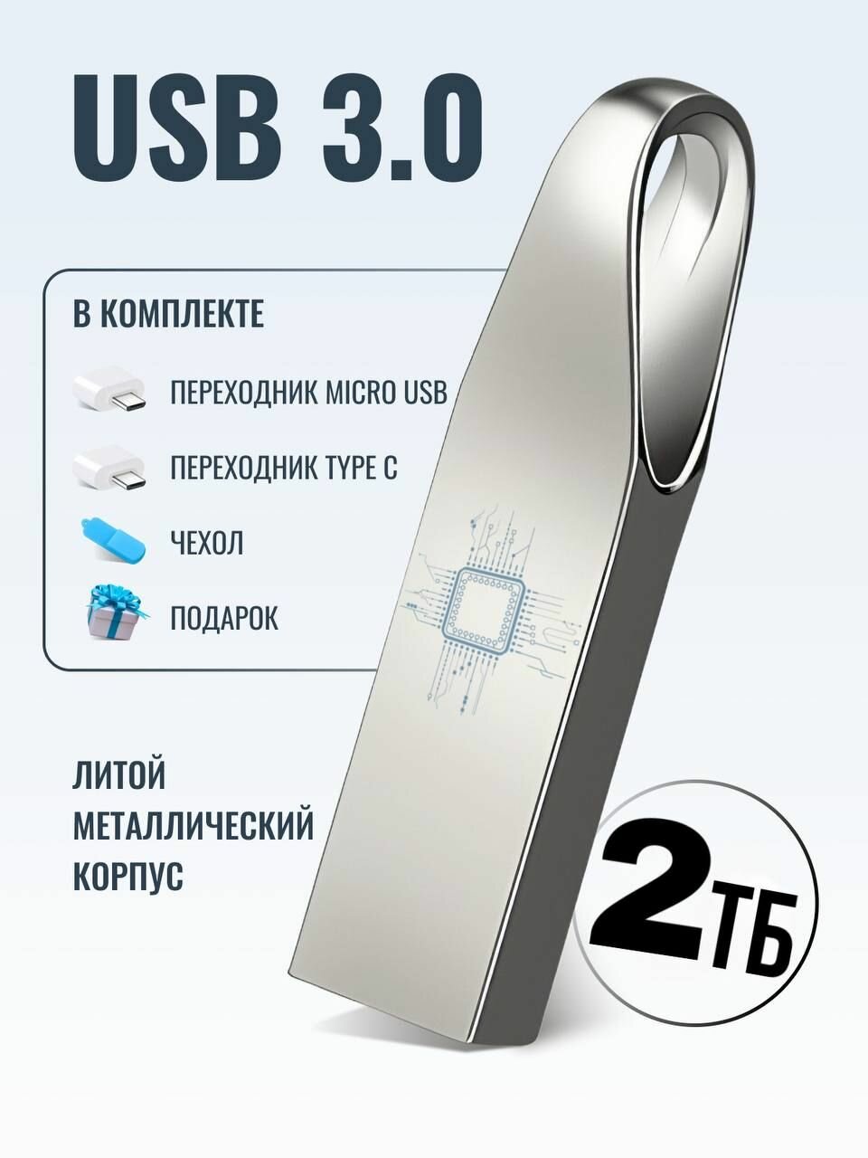 USB Флеш-накопитель, Флешка 2 ТБ