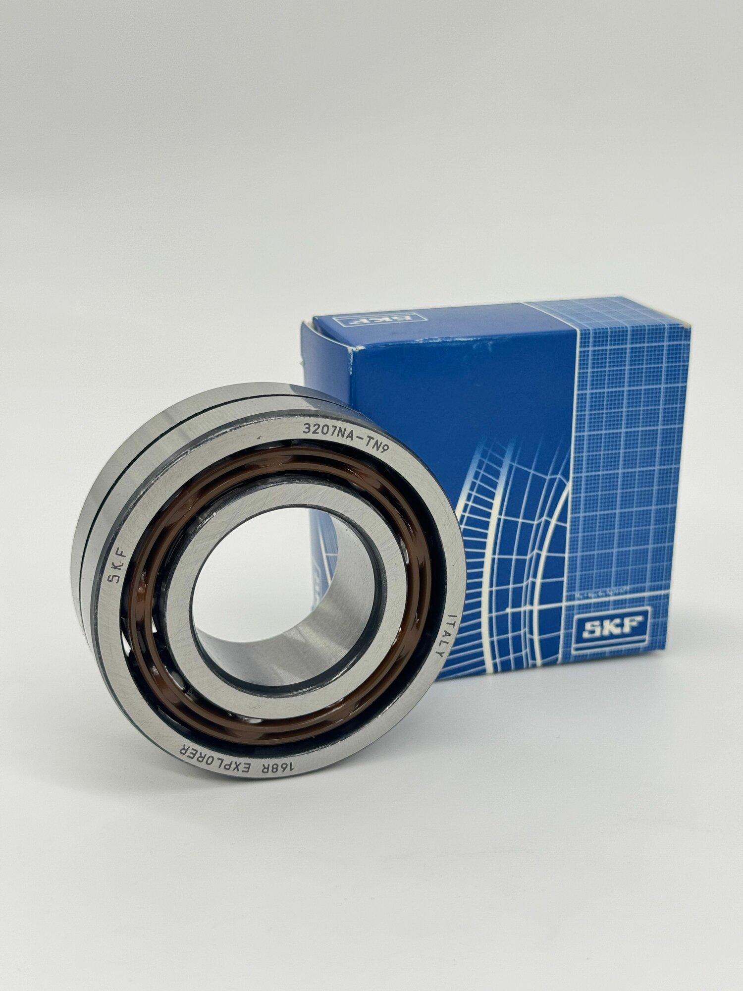 Подшипник SKF 3207N (3056207) 35x72x27 вторичного вала КПП УАЗ 5-ст. АДС; 4-ступ. нов. обр./ст. обр.