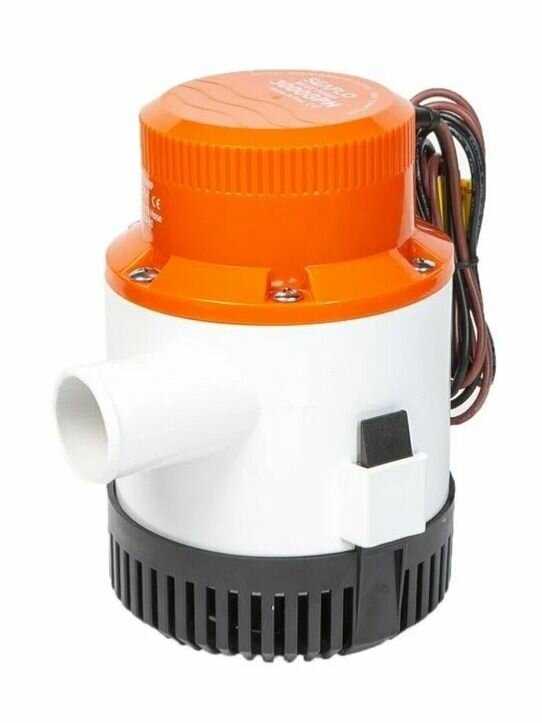 Помпа водооткачивающая SeaFlo SFBP1-G3000-01, трюмная, 12V (3000 галлон/час, патрубок 40 мм)