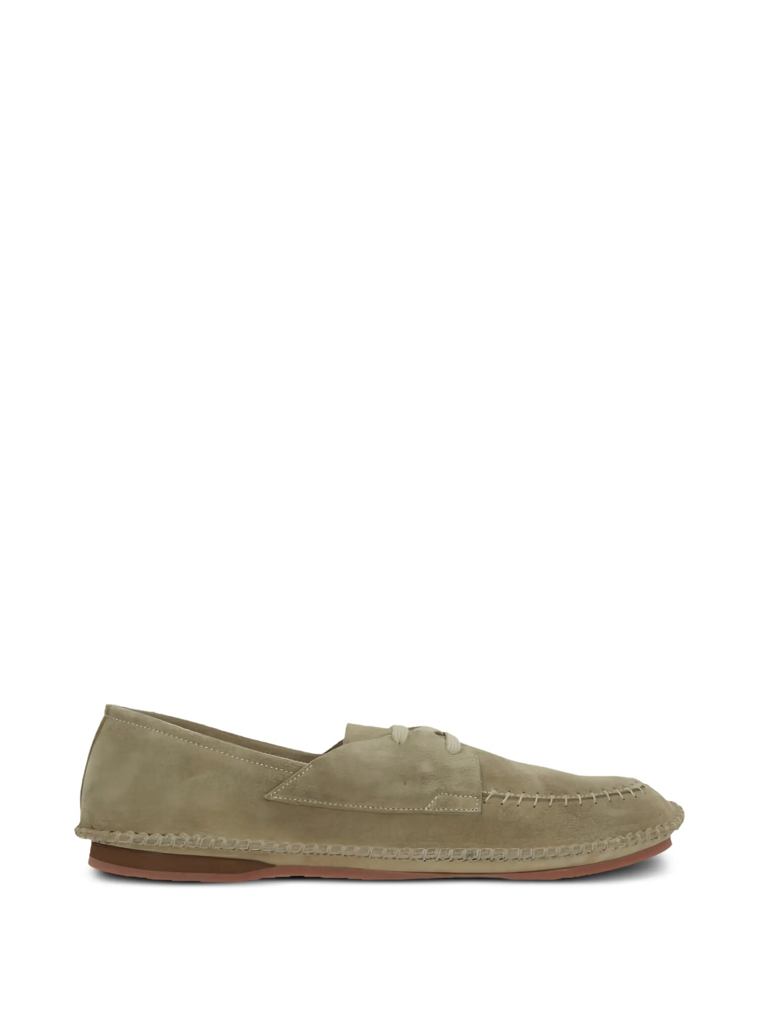Лоферы Lace-up whipstitch-trim loafers