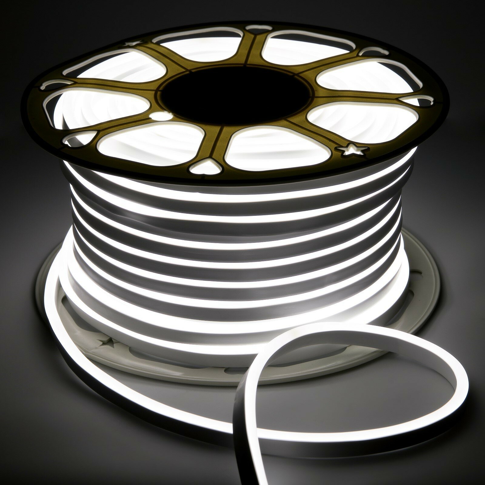 Лента гибкий неон General Lighting Systems GLS-2835-120-9.6-220-NL-IP67