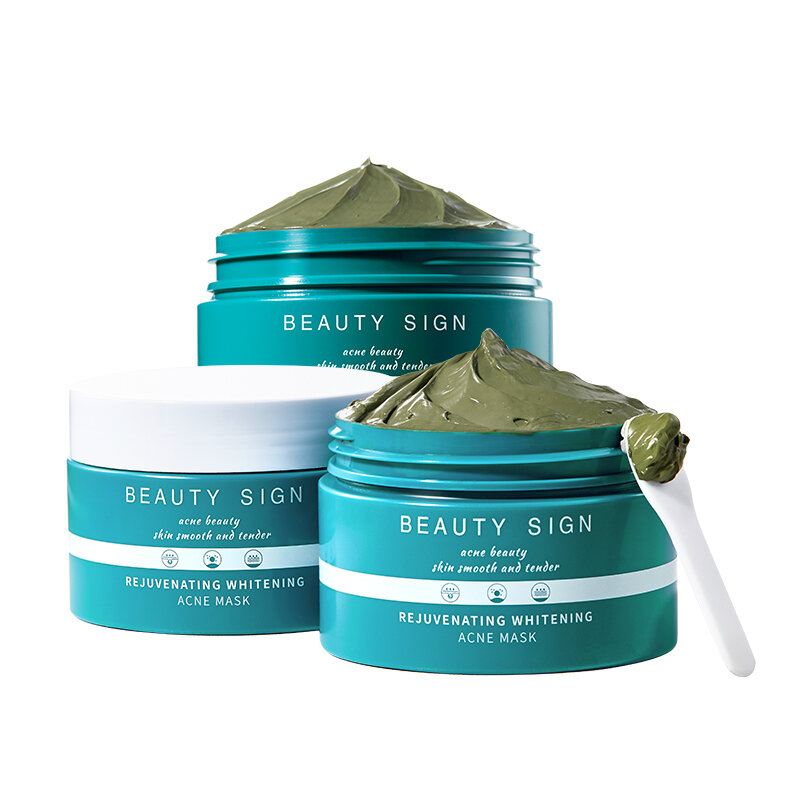 Очищающая глиняная маска унисекс BEAUTY SIGN, 150 г