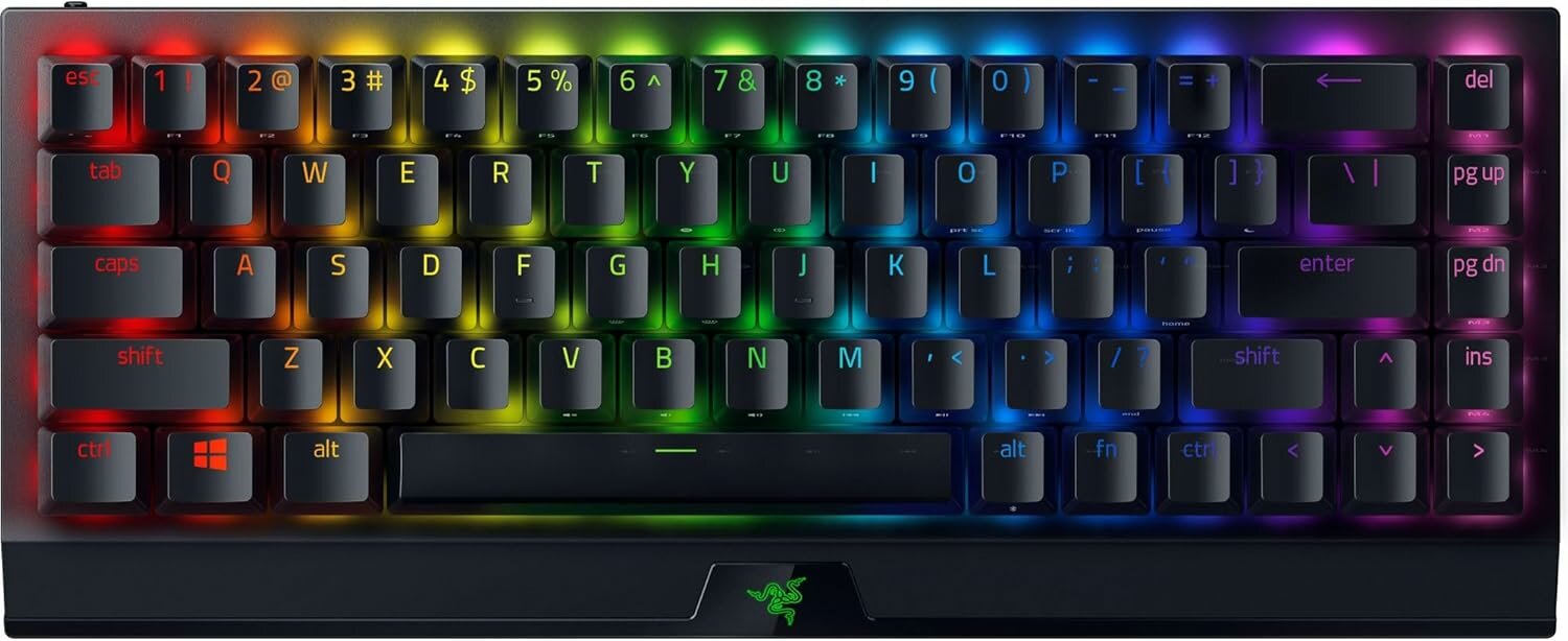 Игровая клавиатура Razer BlackWidow V3 Mini HyperSpeed (Green Switch)