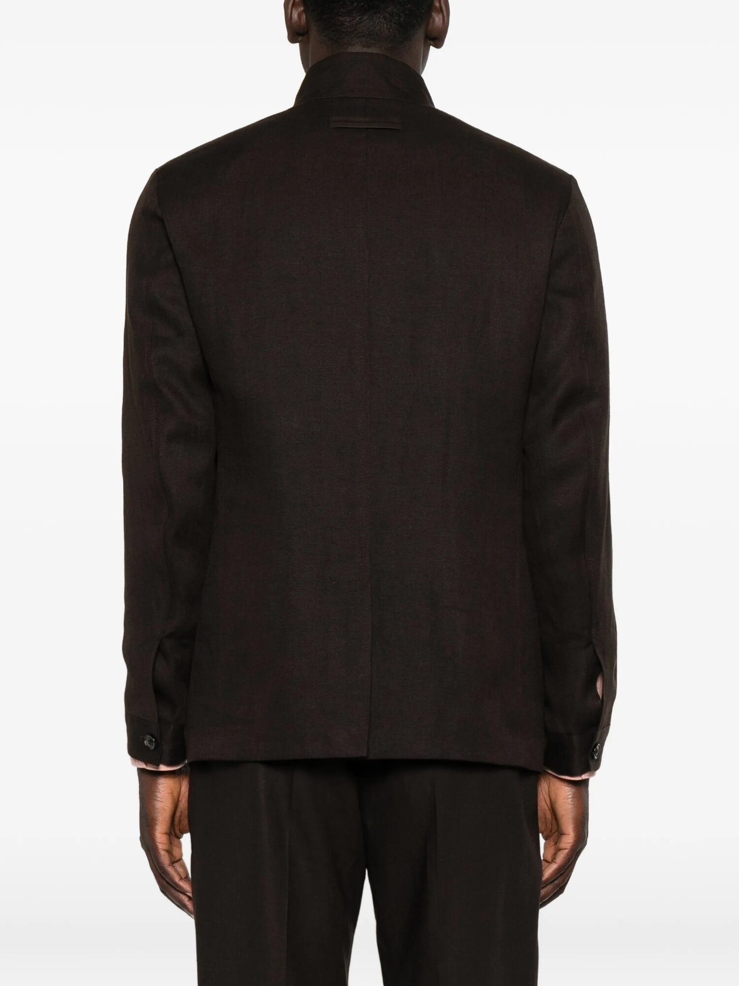 Куртка Ermenegildo Zegna Mandarin-collar buttoned jacket, размер 52 — фото 1