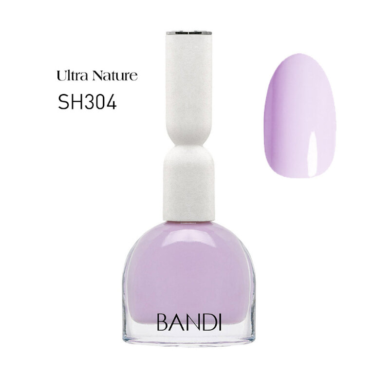 BANDI ULTRA NATURE SH304s Soft lavender Лак Южная Корея 10 мл