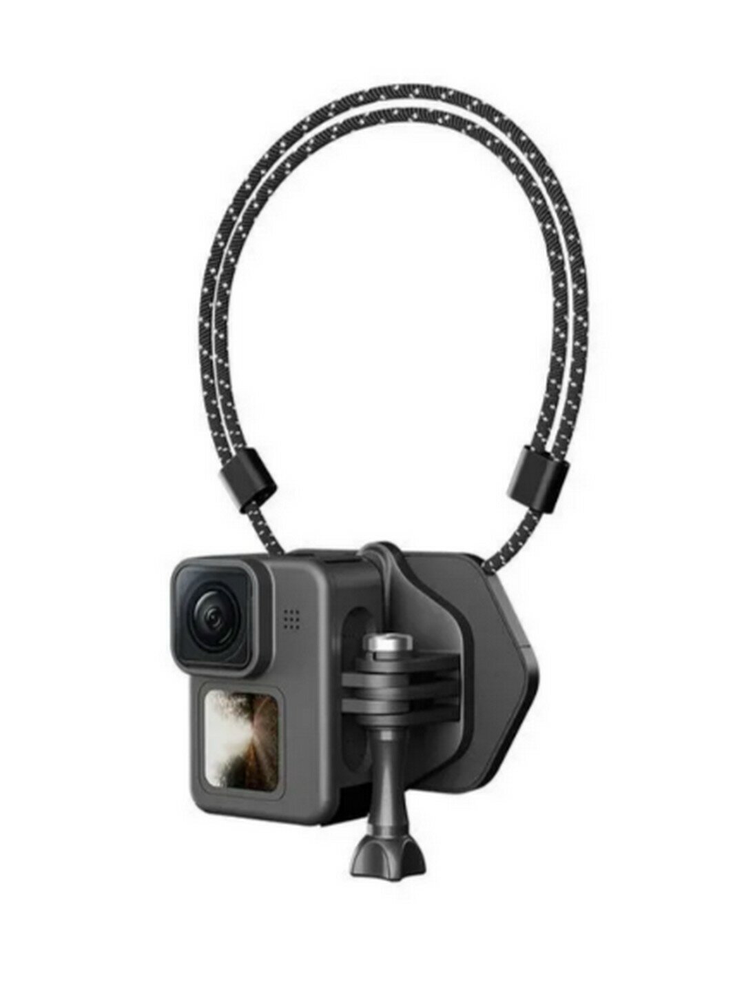 Крепление магнитное Telesin на шею для GoPro, смартфона, чёрное