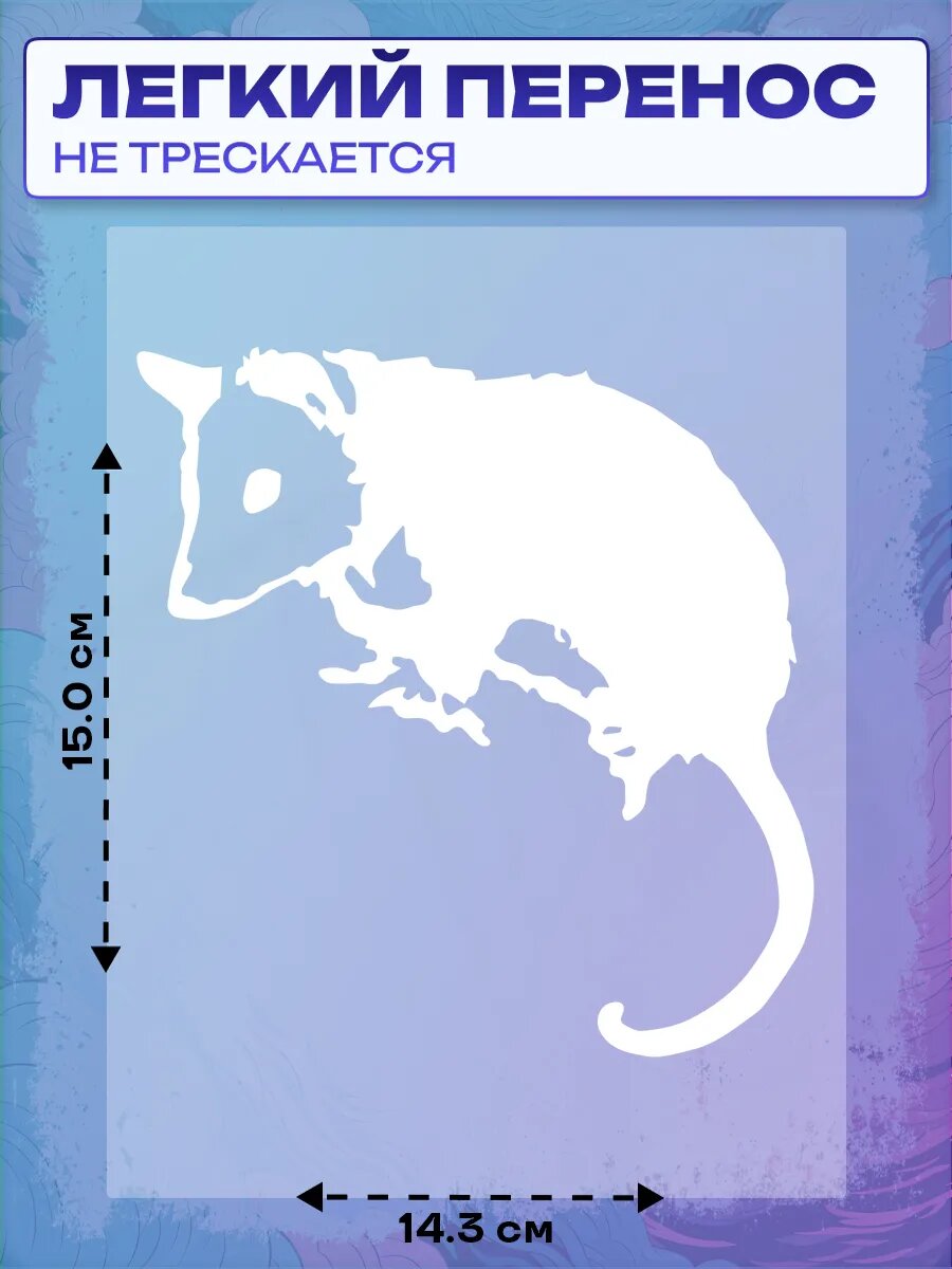 Термонаклейка rat — фото 1