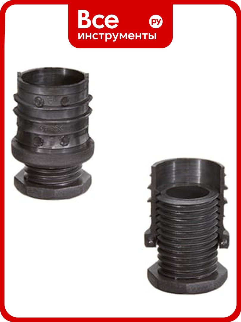 Торцевая заглушка ELESA+GANTER NDA. T-40-M22x30 430516, полиамид, регулируемая опора, 4шт