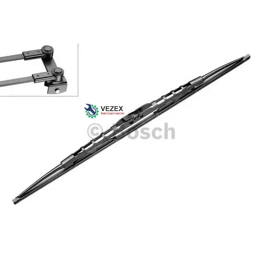 BOSCH 3397011425 щетка стеклоочист!800/32' под винт 16/6, 25/6, 27/8\Omn MAN NL 84>, MB O402/O405 85>