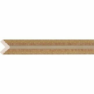 Багет Cosca Угол 25 Ясень Золотистый C1025/5 (BR325) Д2400хШ45хТ45 мм / Коска.