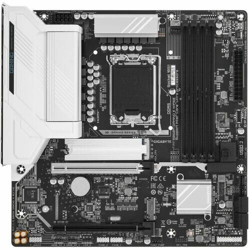 Материнская плата GIGABYTE B860M GAMING X WIFI6E - LGA 1851, Intel B860, 4xDDR5-6400 МГц, 1xPCI-Ex16, 2xM.2, Micro-ATX