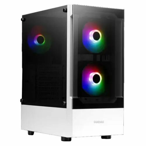 Компьютерный корпус GAMDIAS TALOS E3 WH (16332-32323-30000-G) белый - Midi Tower, ATX, USB 2.0 Type-A, USB 3.2 Gen 1 Type-A