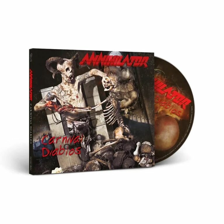 Фирменное издание ANNIHILATOR - Carnival Diablos CD Digipak