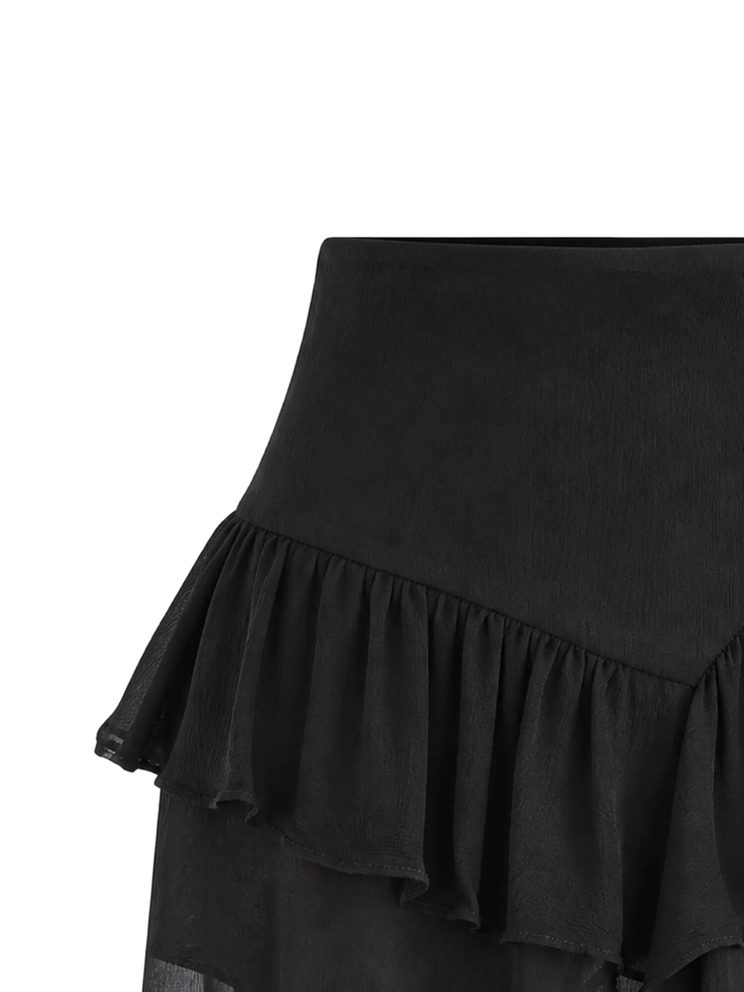 Юбка Ruffled asymmetric skirt