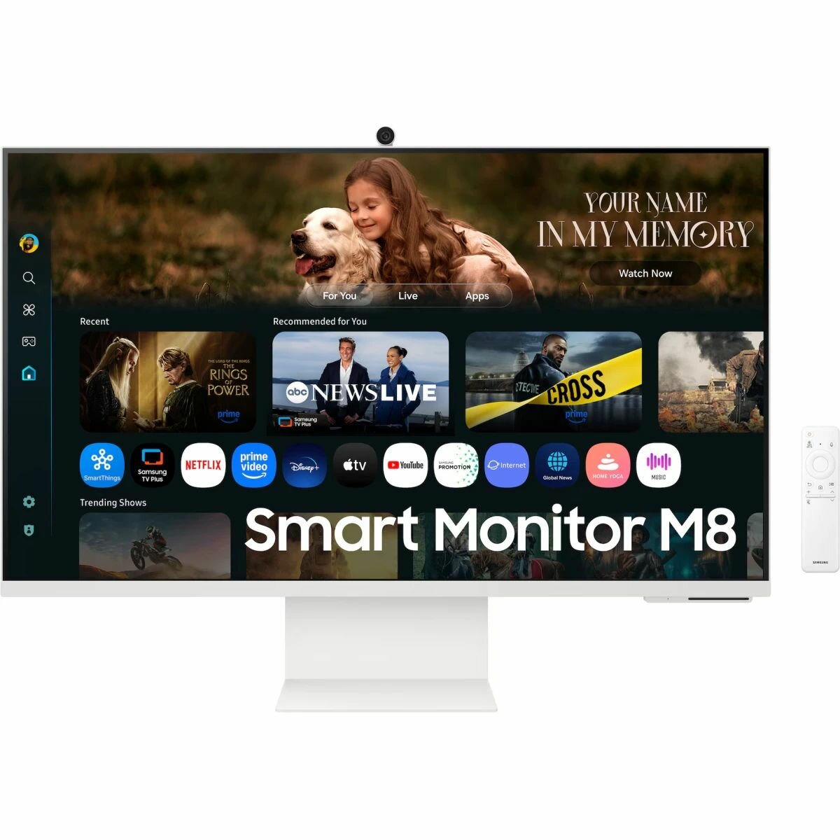 Samsung 31.5 Монитор LS32FM803UIXCI VA, 3840x2160, 60 Гц