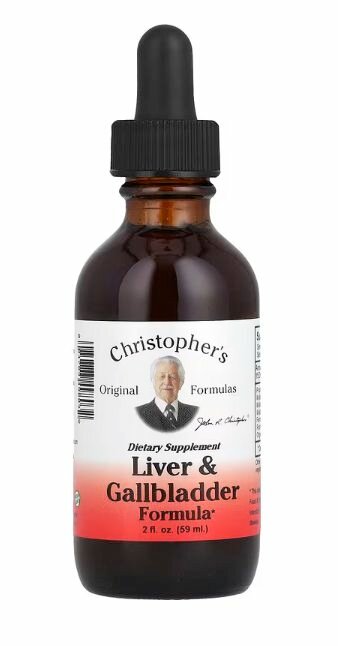Christopher's Original Formulas, Формула для печени и желчного пузыря, 59 мл