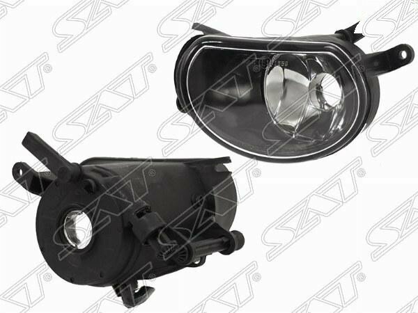 Фара противотуманная SAT ST-441-2028L слева Audi Q7 09-15