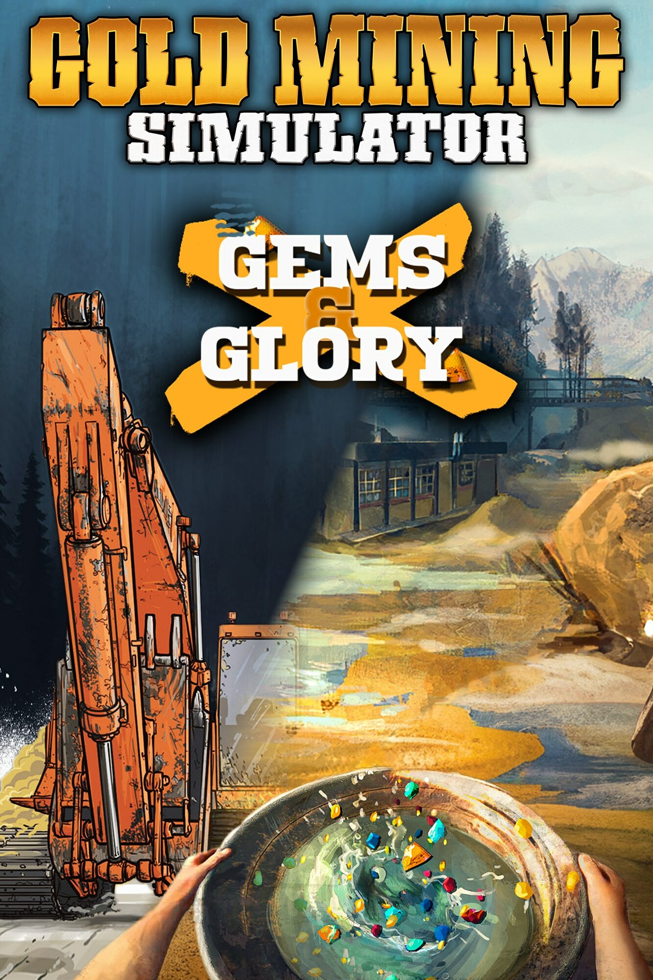 Игра Gold Mining Simulator + Gems & Glory DLC — Xbox Series X|S, Xbox One — Цифровая версия