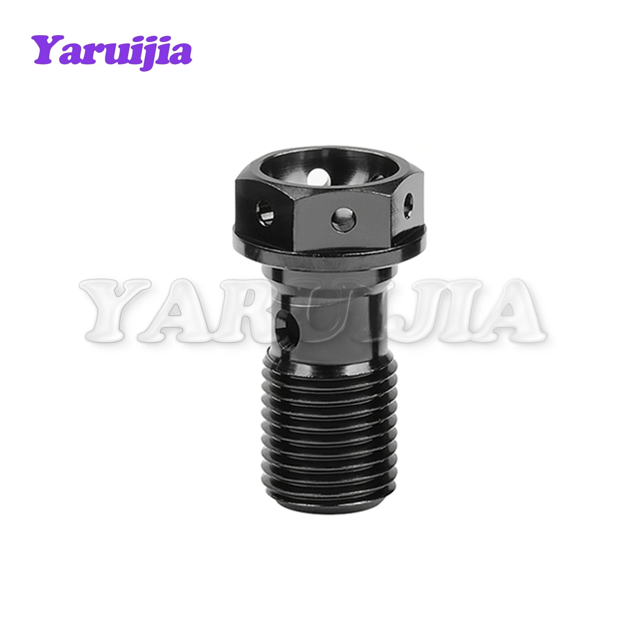 Tитановые болты Yaruijia M10 для Ducati Pitch 1.0, Черный, Black