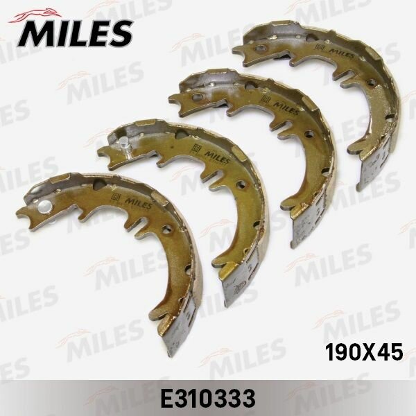 MILES Колодки стояночного тормоза LEXUS GS 93-05/IS 01-/LS 94-/TOYOTA AVENSIS VERSO 01-/RAV4 II (TRW GS8446) E310333