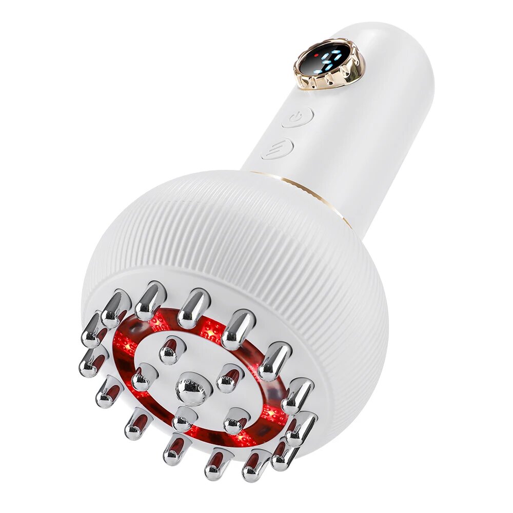 Массажер для головы с LED, белый