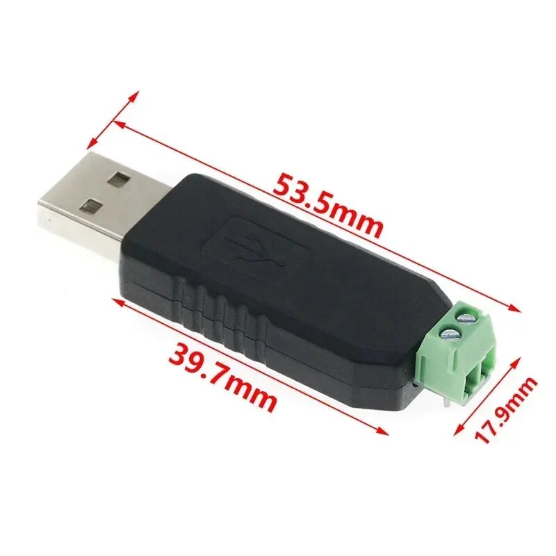 Адаптер преобразователя USB в RS485 485, поддержка Win7 XP Vista Linux Mac OS WinCE5.0