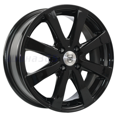 Литой колесный диск Tech Line 634 6x16/4x100 ET37 D60,1 BL