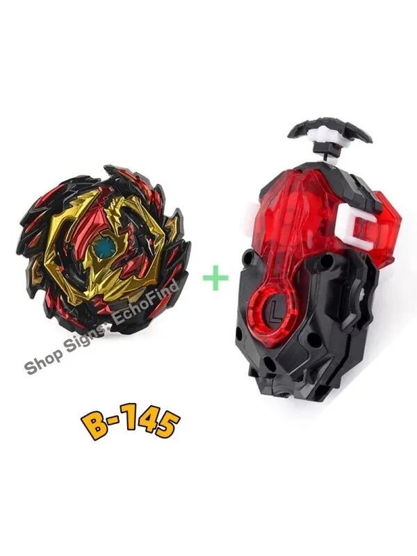 Beyblade Burst B-145 Booster Беноме Диаболос атакующий волчок с пусковым устройством, система DB
