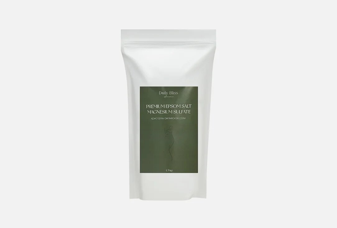 Daily Bliss skincare Premium Epsom salt Соль для ванны 1500 г