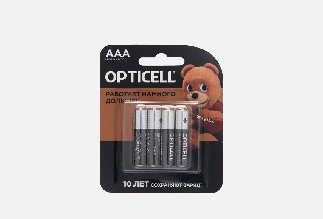 Opticell Basic AAA Батарейки 4шт