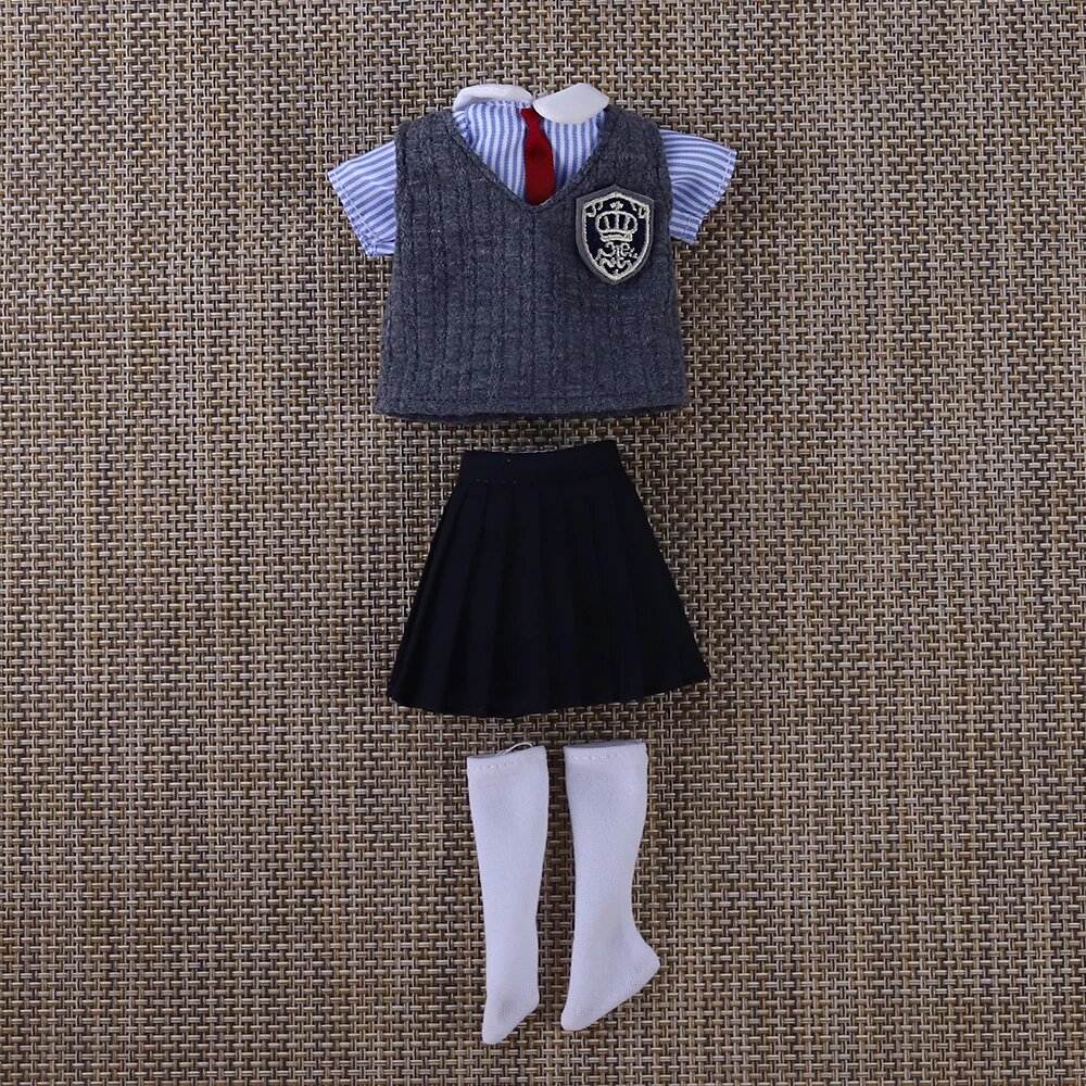 DBS Blyth одежда для кукол 1/6 Серый, only clothes
