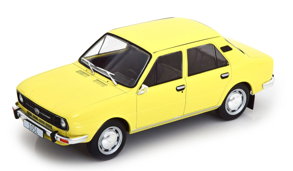 Модель коллекционная WHITEBOX Skoda 105L lightyellow
