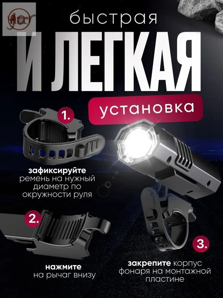 Фонарь для велосипеда — фото 1