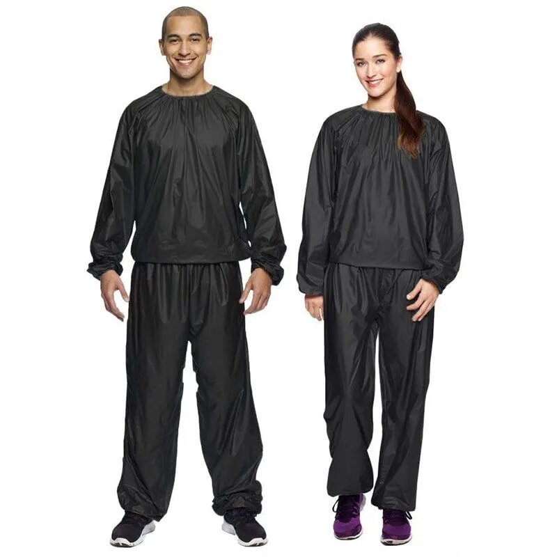Костюм-сауна YOGATEKA, ПВХ, с эффектом сауны, 2XL-3XL, черный