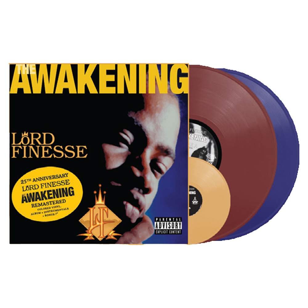 Lord Finesse – The Awakening (Limited Translucent Blue & Maroon Vinyl)