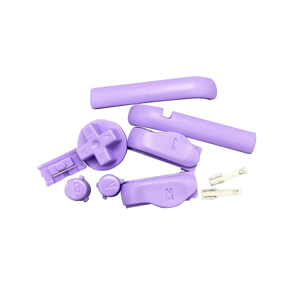 Кнопки для Gameboy Advance GBA, YiYimerci, 23 цвета Сиреневый, Light Purple